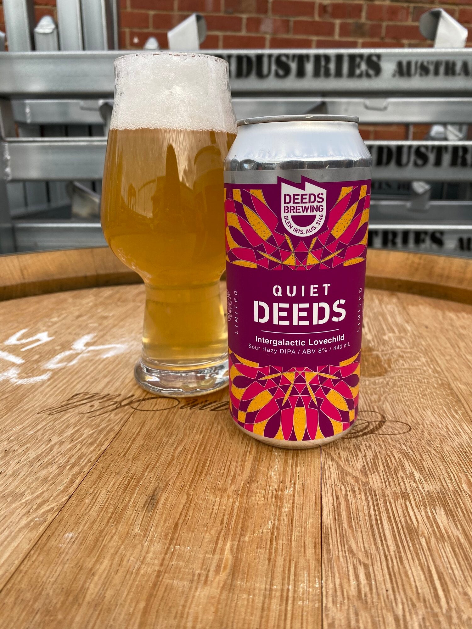 INTERGALACTIC LOVECHILD 001 . . . THE FIRST IN A SERIES – Deeds Brewing